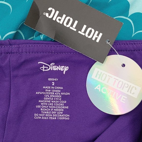 Disney | Bottoms | Disney The Little Mermaid Ariel Scale Girls Plus ...